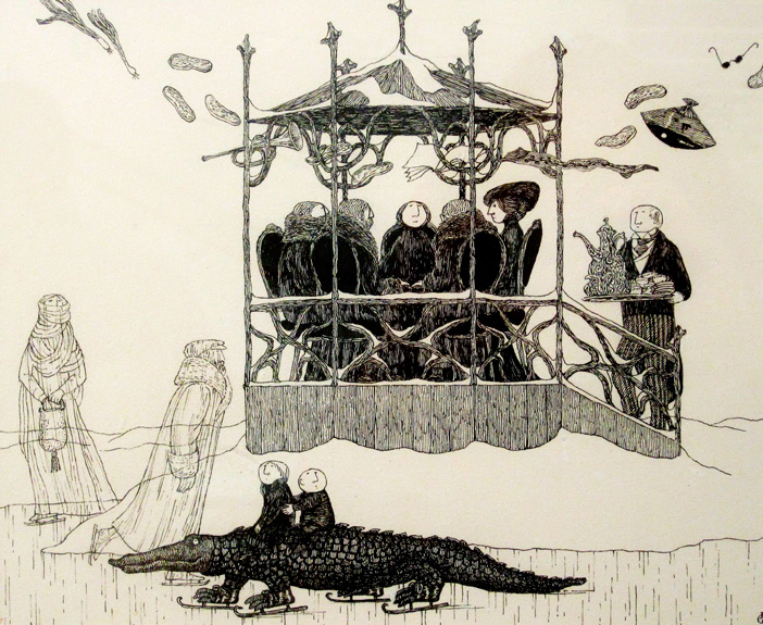 Edward Gorey: el ilustrador de historias macabras que inspiró a Tim ...