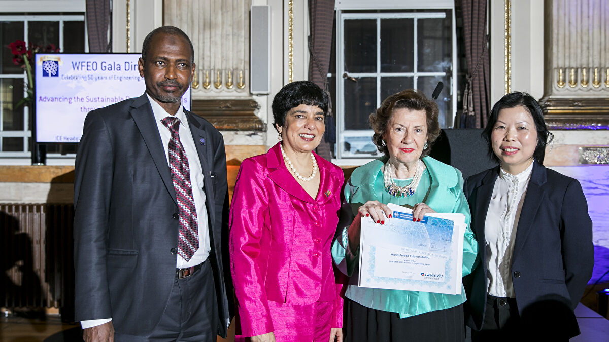 La española María Teresa Estevan Bolea, premio mundial de ingeniería ...