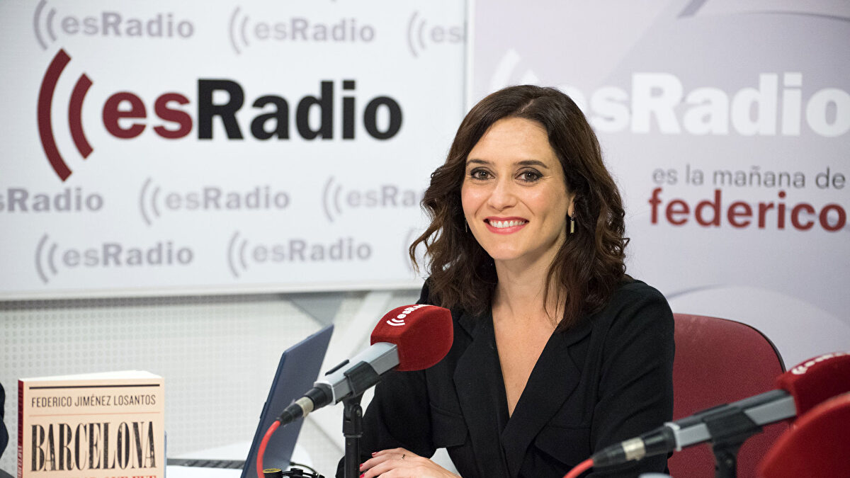 Isabel Díaz Ayuso, entrevistada en 'Es la Mañana de Federico ...