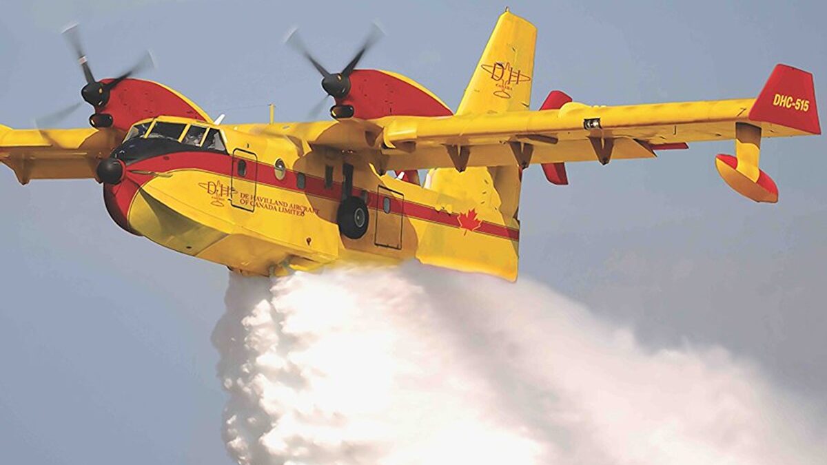El Gobierno destina 375 millones a la compra de 7 hidroaviones DHC-515 ...