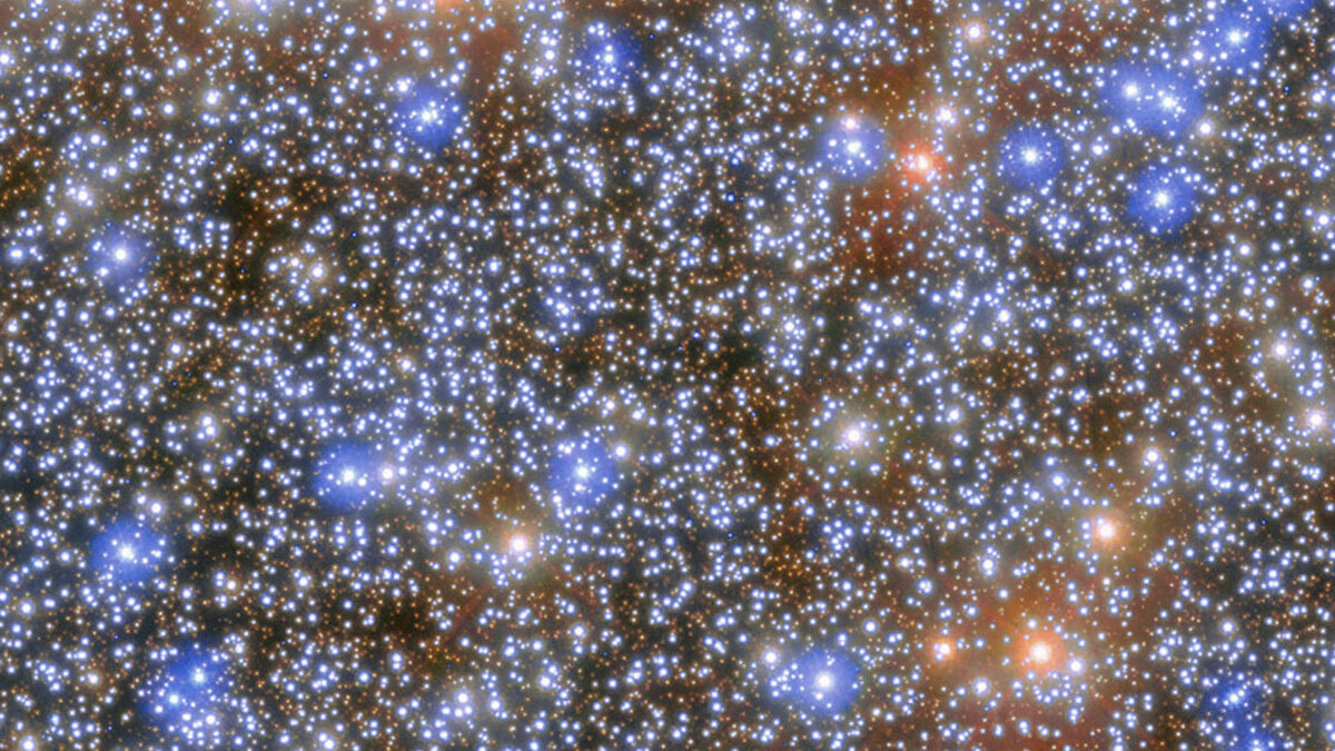 Siete estrellas revelan la existencia de un raro agujero negro "mediano ...