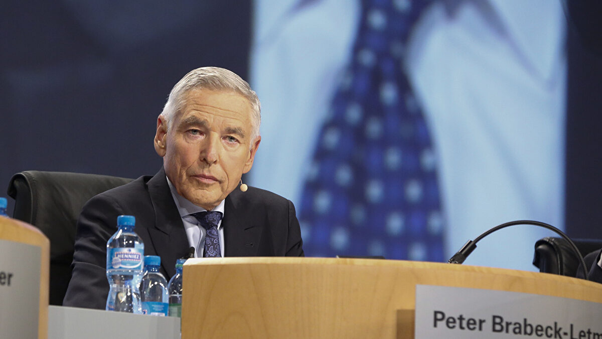 ¿Quién es Peter Brabeck? El nuevo presidente del Foro de Davos ...