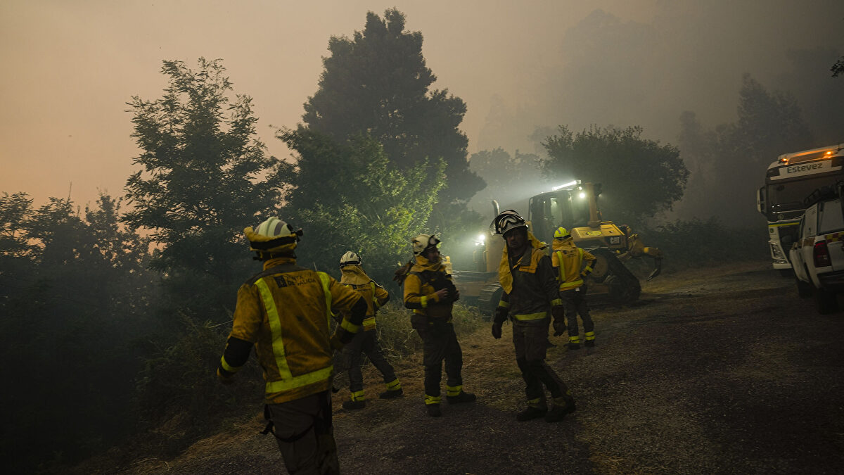 La Xunta de Galicia sospecha que el incendio que calcinó 270 hectáreas ...