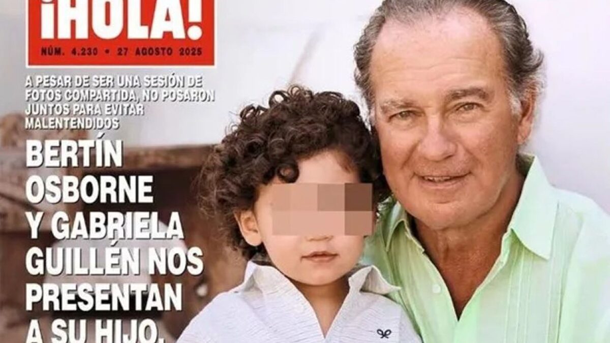 Bertín Osborne y Gabriela Guillén presentan a su hijo David: "No quiero ...