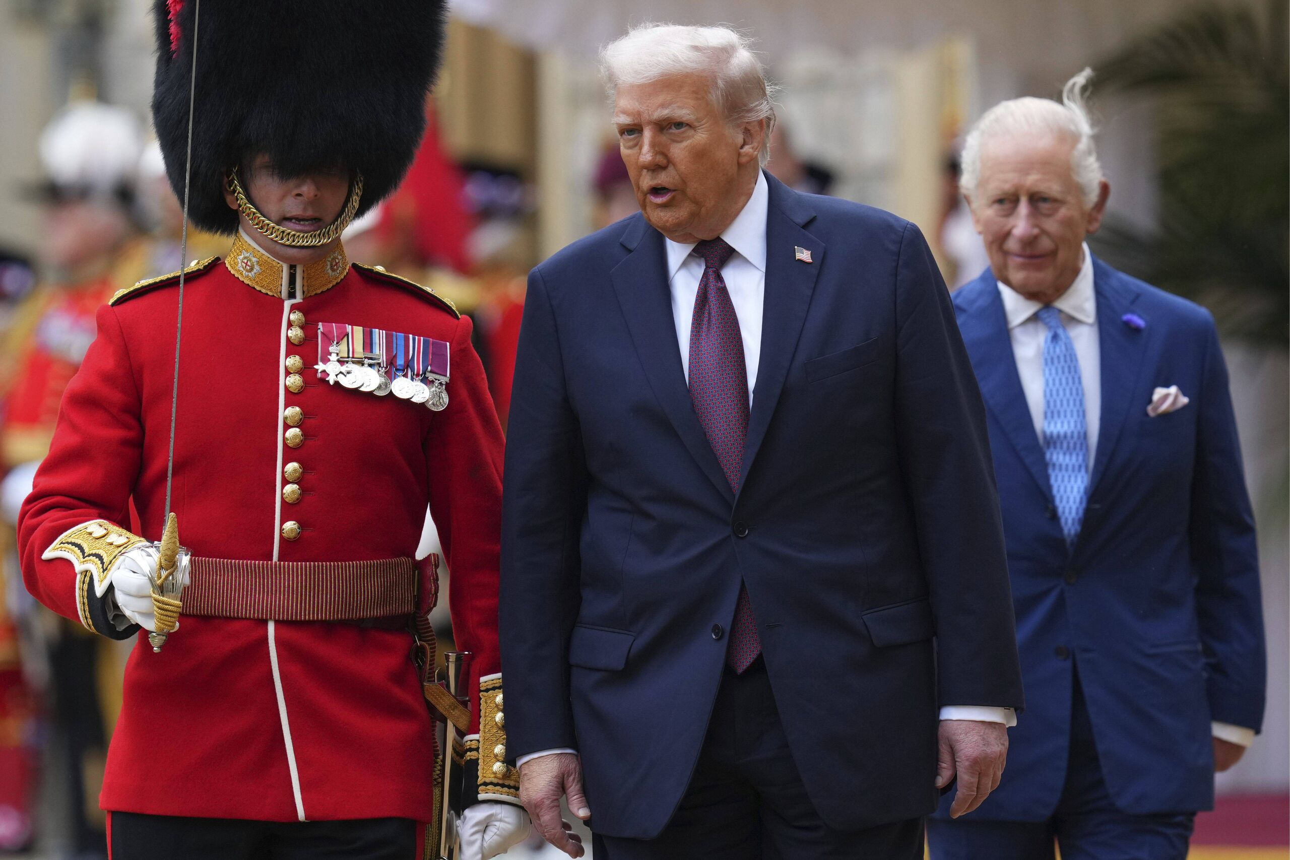 Del piropo de Trump a Kate Middleton al duelo de estilo con Melania: las imágenes de la visita ...