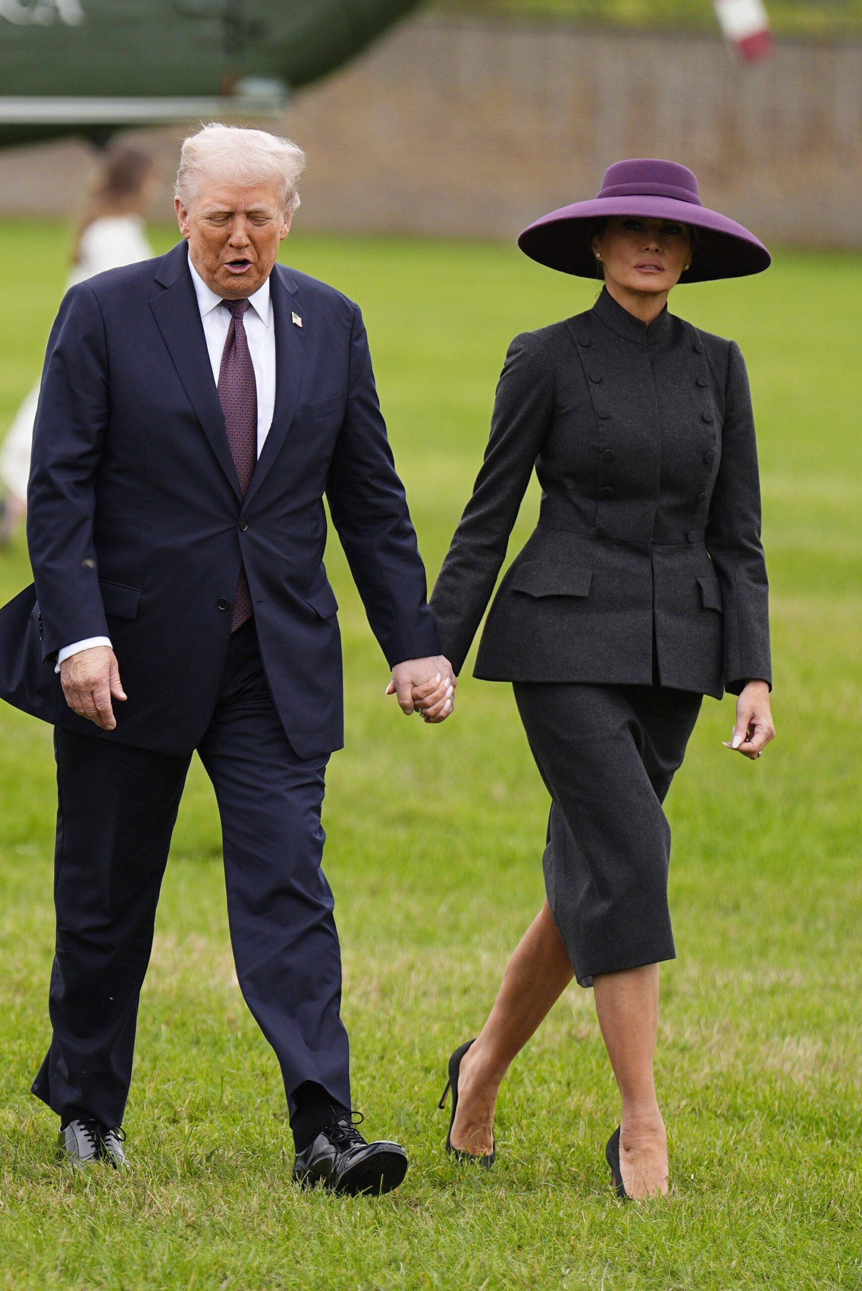 Del piropo de Trump a Kate Middleton al duelo de estilo con Melania: las imágenes de la visita ...