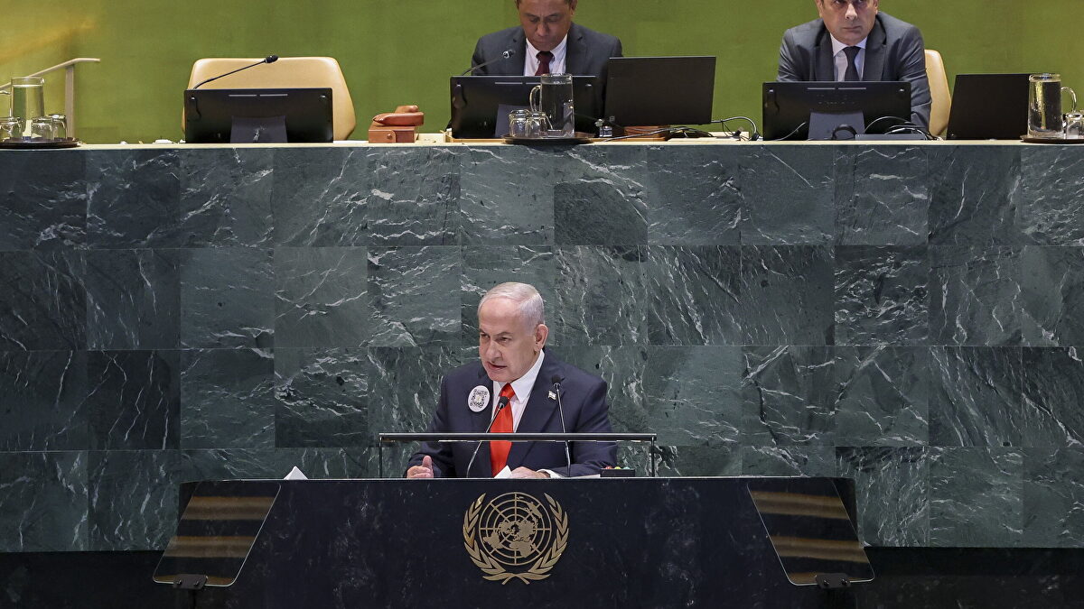 Lo mejor del discurso de Netanyahu en la ONU que ha durado 20 veces más ...