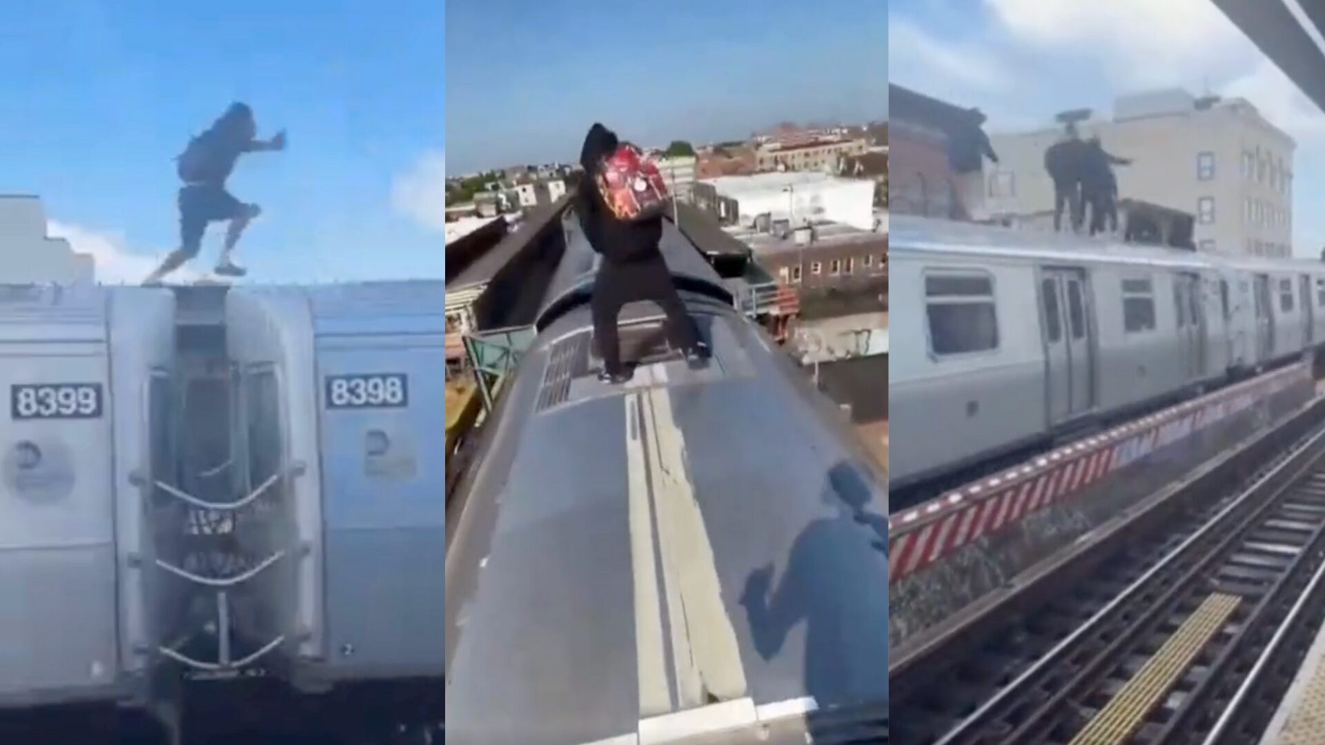 La peligrosa moda del 'subway surfing', una práctica que en 2025 se ha cobrado cinco vidas sólo ...