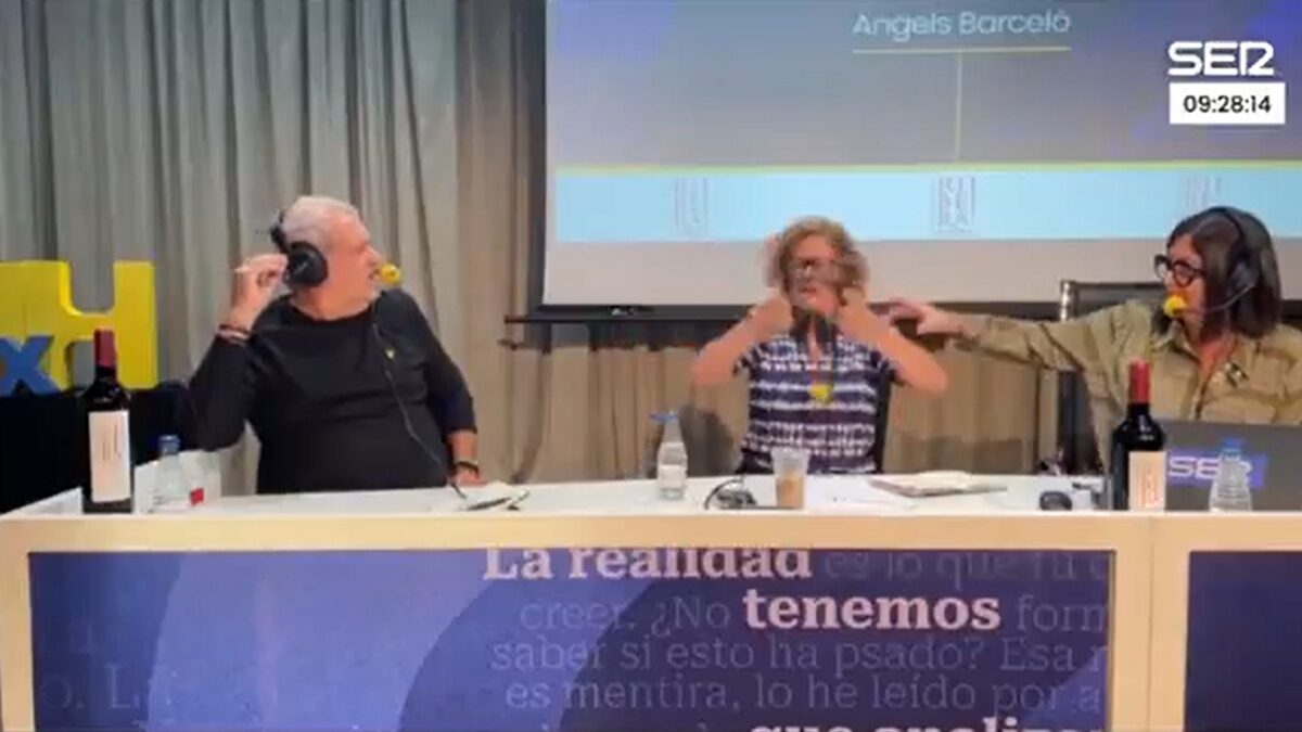 Trifulca surrealista en la tertulia de Àngels Barceló: un tertuliano ...