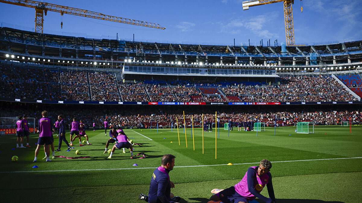 El Barça vuelve al Camp Nou: entrenamiento a puertas abiertas