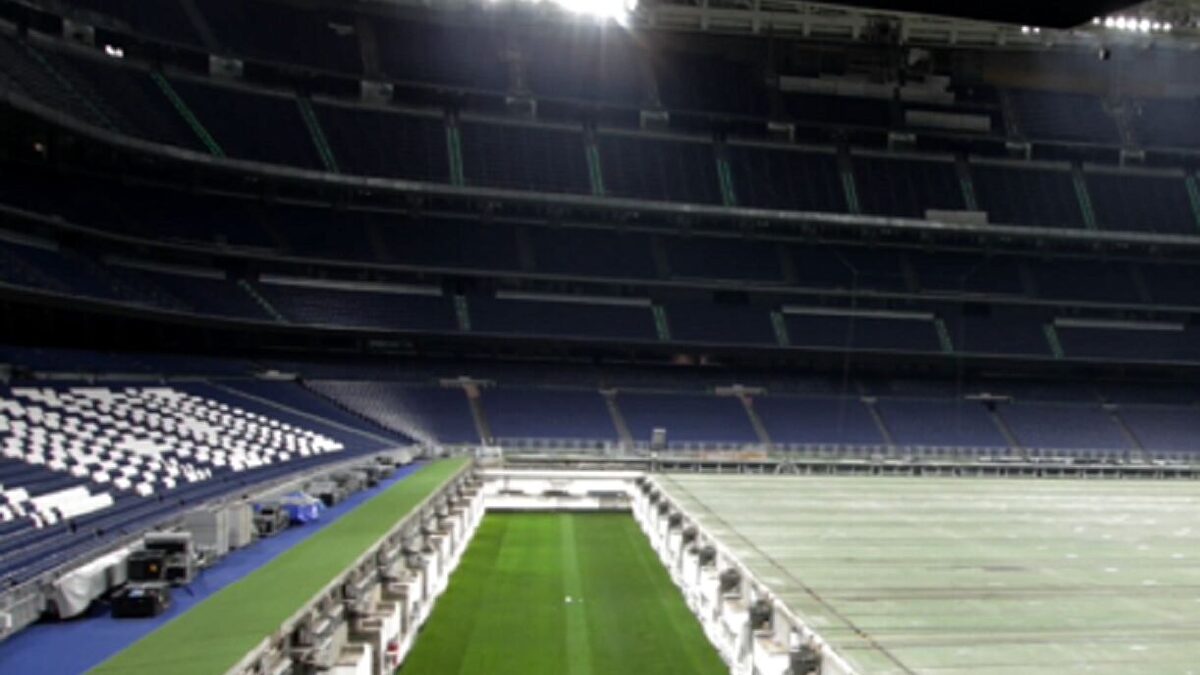 El vídeo que muestra la espectacular metamorfosis del Bernabéu para un ...