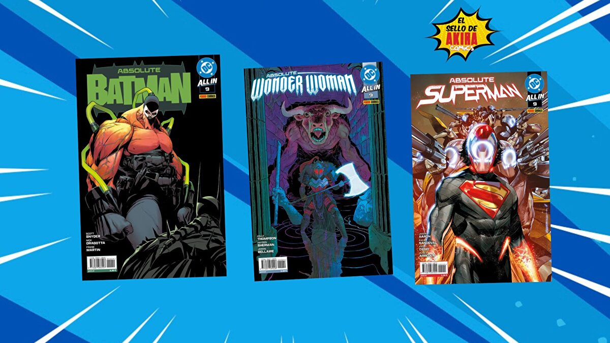 El Sello de Akira: ¿Ha llegado el mejor momento de los Absolute Batman, Superman y Wonder Woman ...