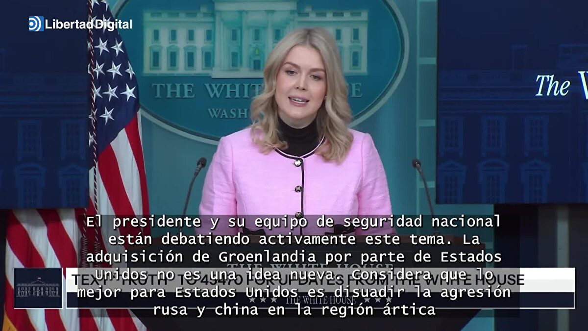 La Casa Blanca vuelve a insistir en la posible compra de Groenlandia a ...