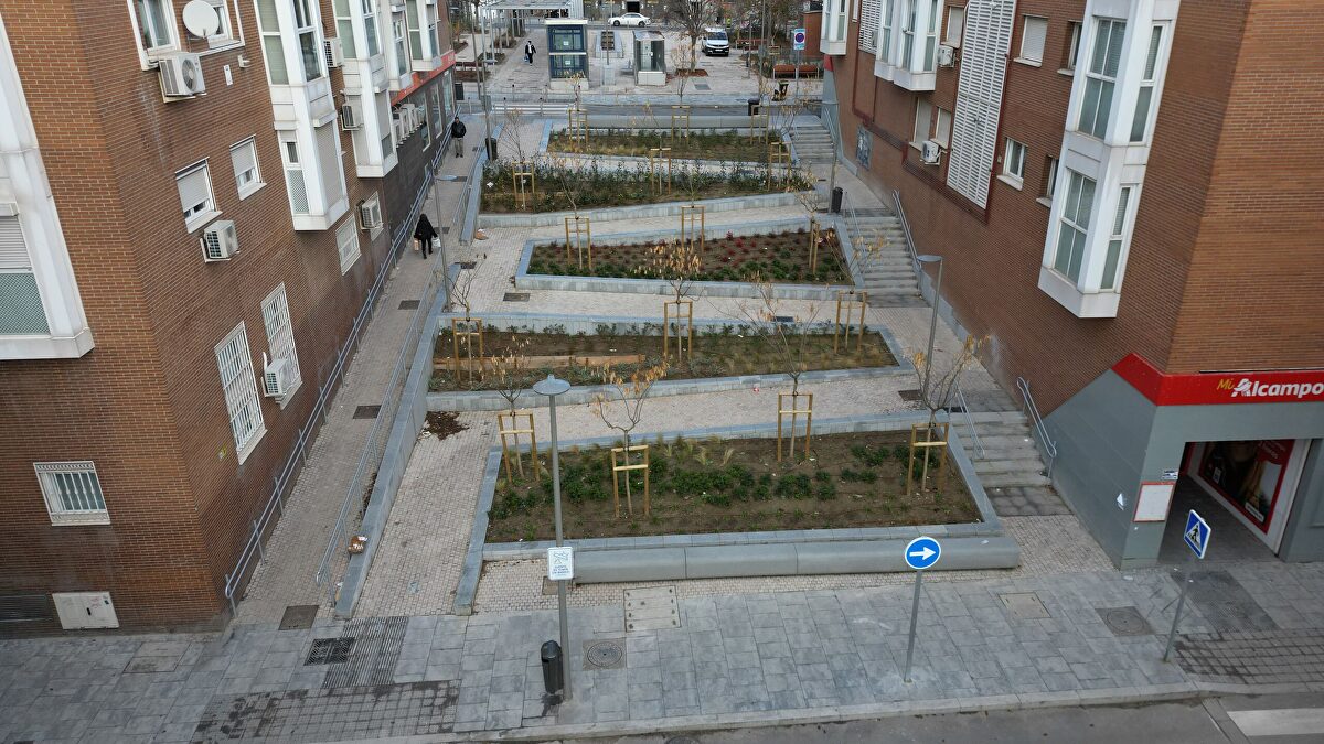 Así es el nuevo itinerario peatonal que conecta el corazón de Usera con ...