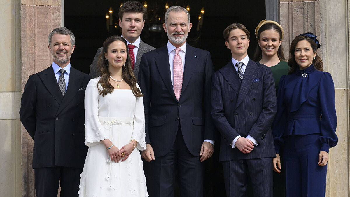 Las imágenes de la confirmación de Vincent y Josephine de Dinamarca con ...