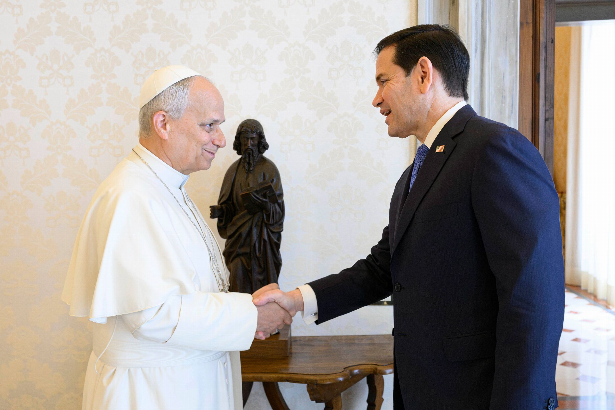 Marco Rubio se reúne con León XIV en plena crisis entre Trump y el ...