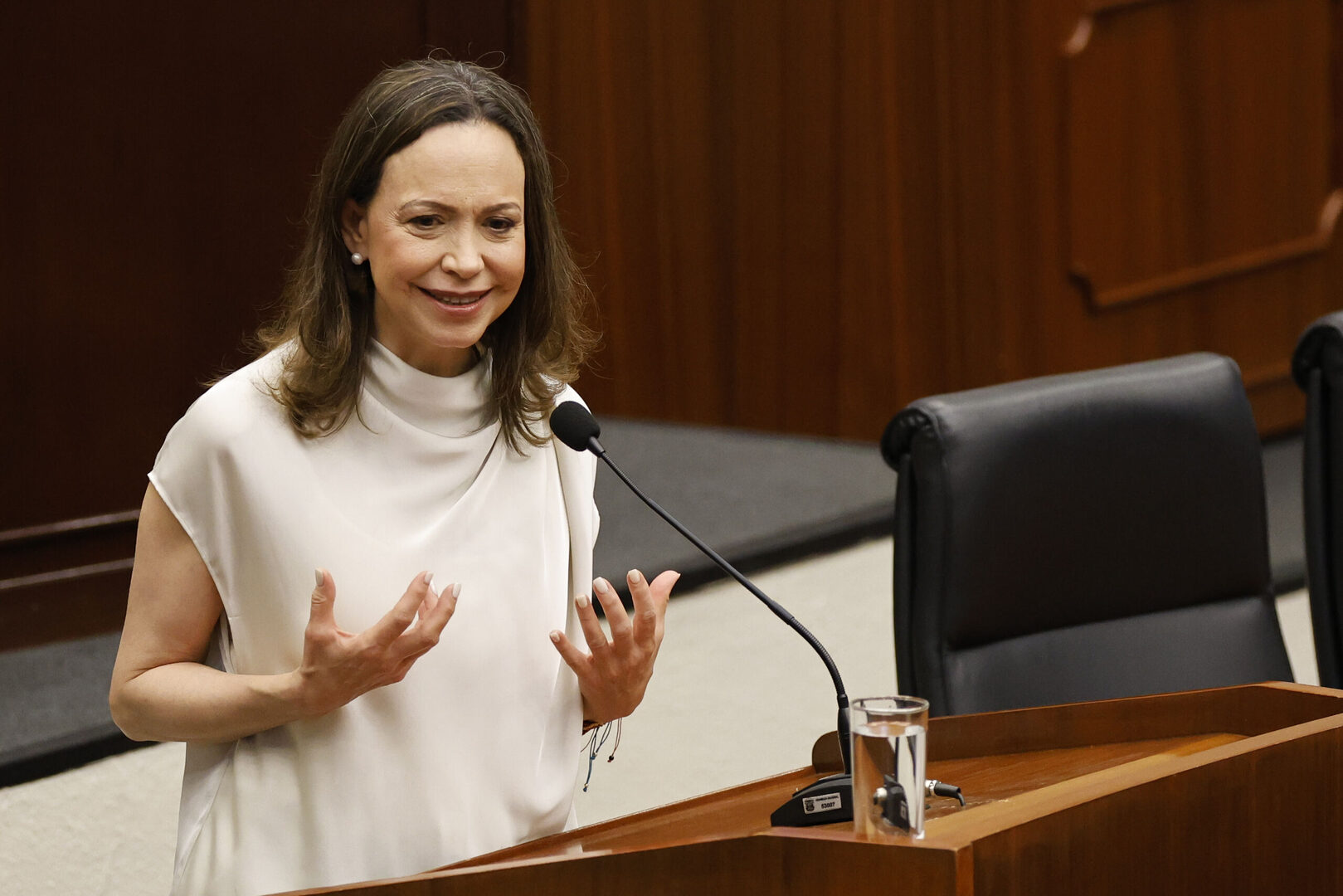 María Corina Machado "no" se muestra "sorprendida" ante la imputación ...
