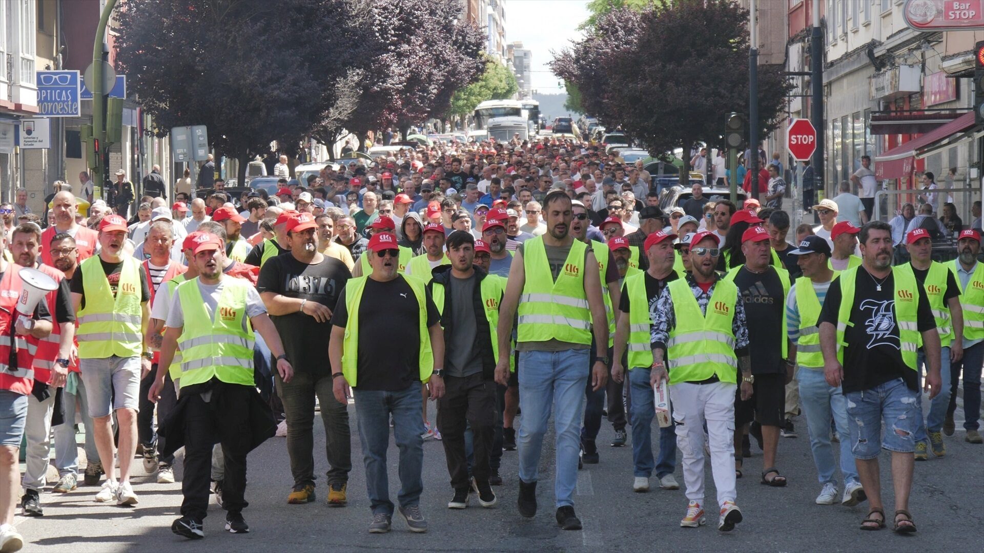 La huelga del metal en A Coruña se intensifica con una manifestación ...
