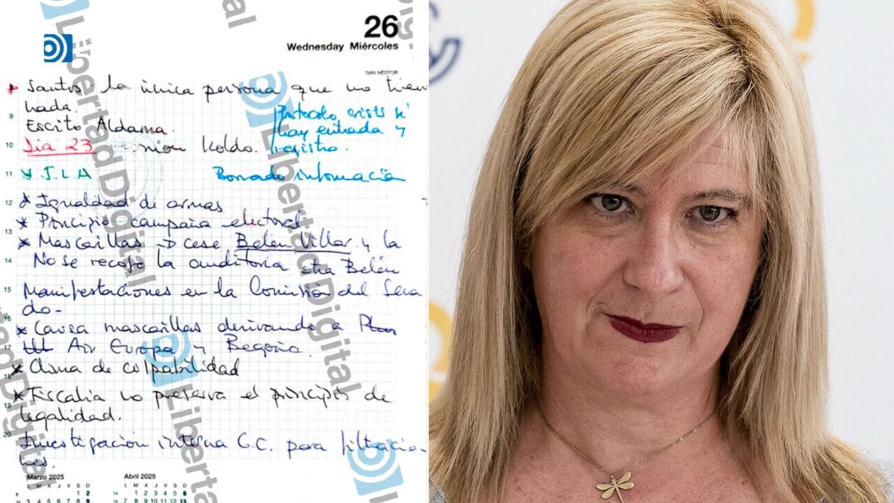 Las notas de Leire Díez: "Protocolo de crisis si hay entrada y registro ...