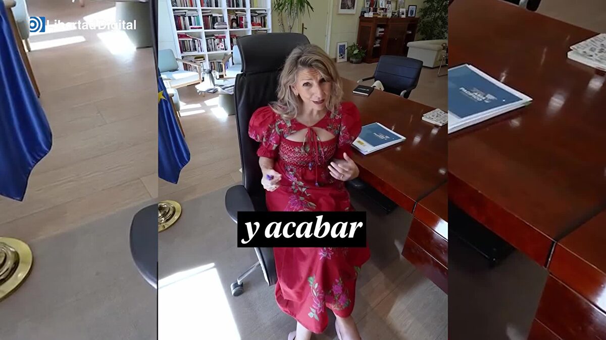 El confuso vídeo de Yolanda Díaz sobre si la IA es capaz de montar un ...